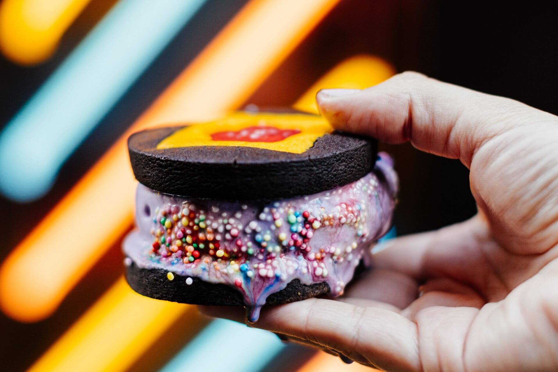 Dopa Donburi Milk Bar's Vivid ice cream cookie | Darling Harbour