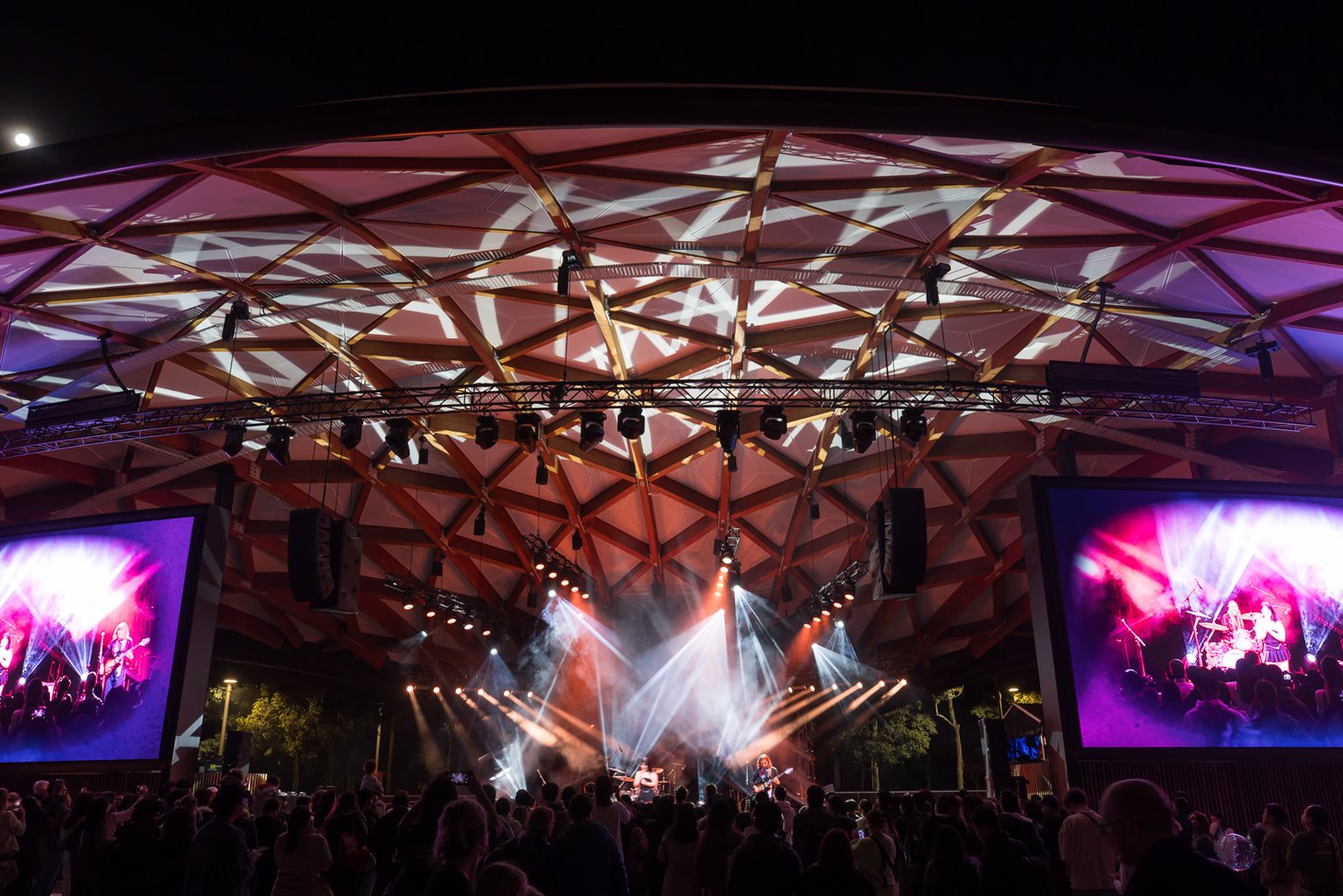 Vivid Music: Tumbalong Nights | Darling Harbour