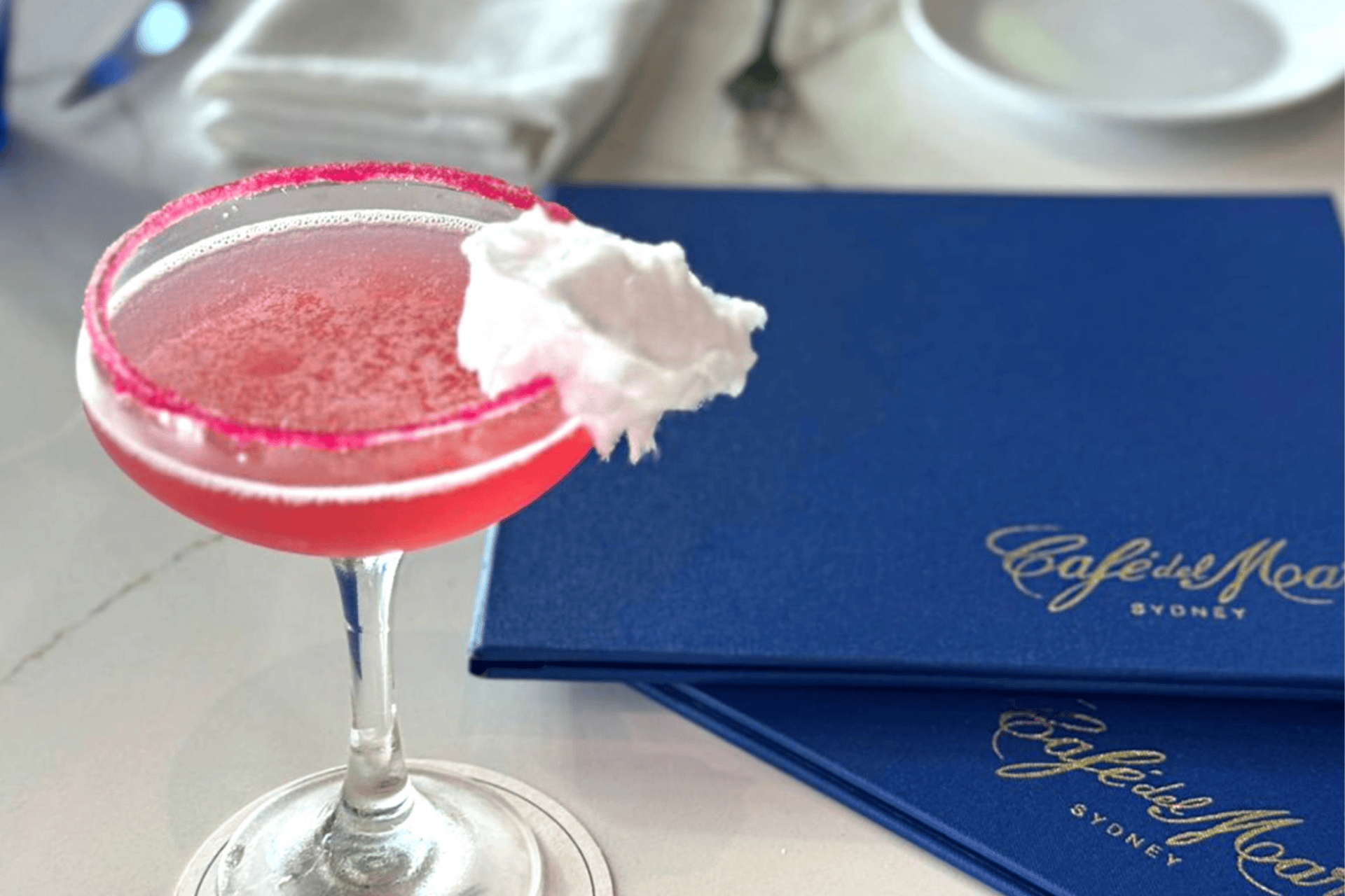 Dream Cosmo: Vivid special cocktail | Darling Harbour