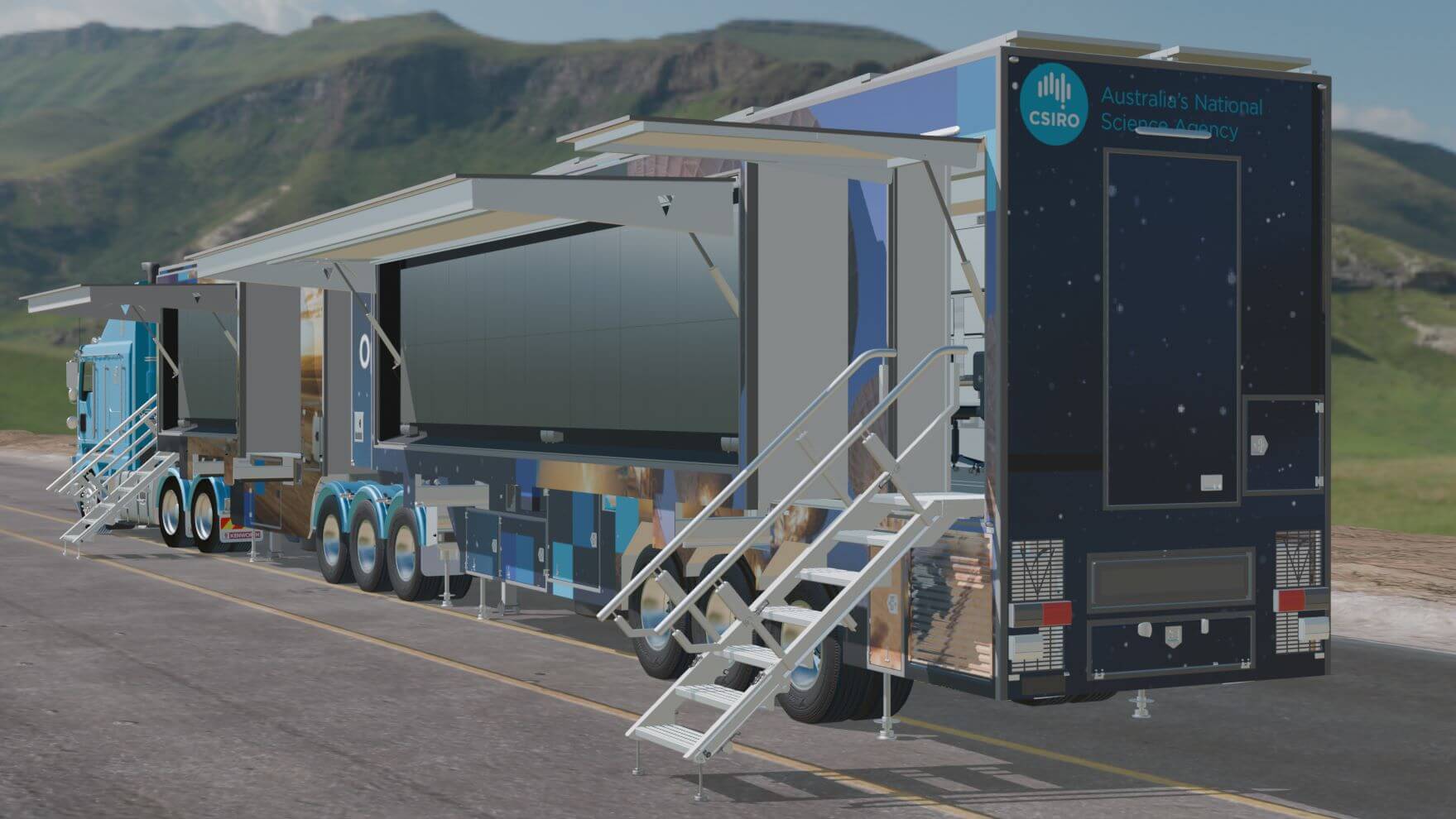 CSIRO Mobile Mission Operations Centre | Darling Harbour