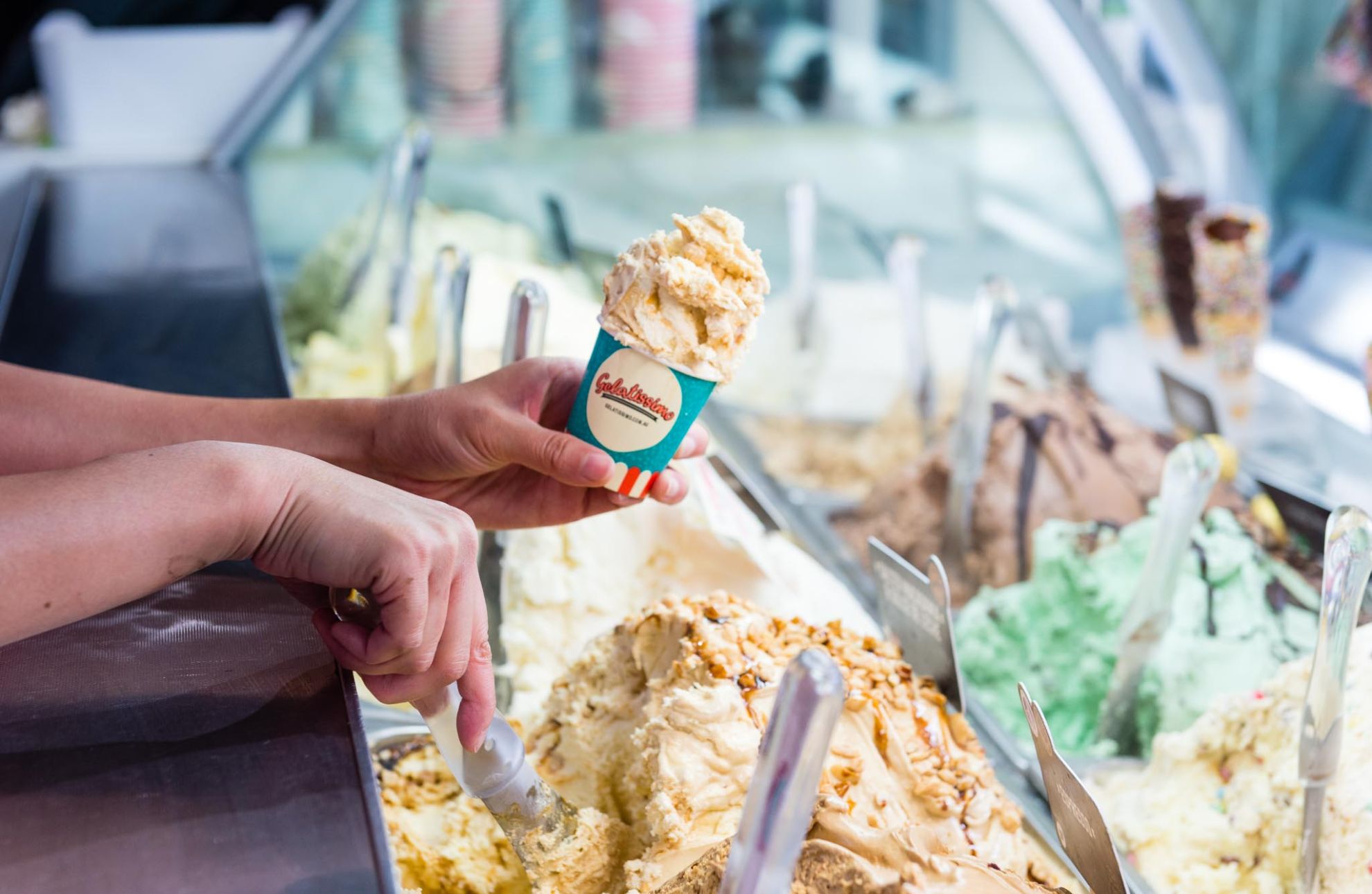 Gelatissimo: Naturally at Darling Quarter | Darling Harbour