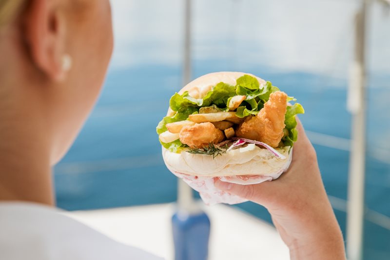 FISH & CHIP BURGER | Darling Harbour