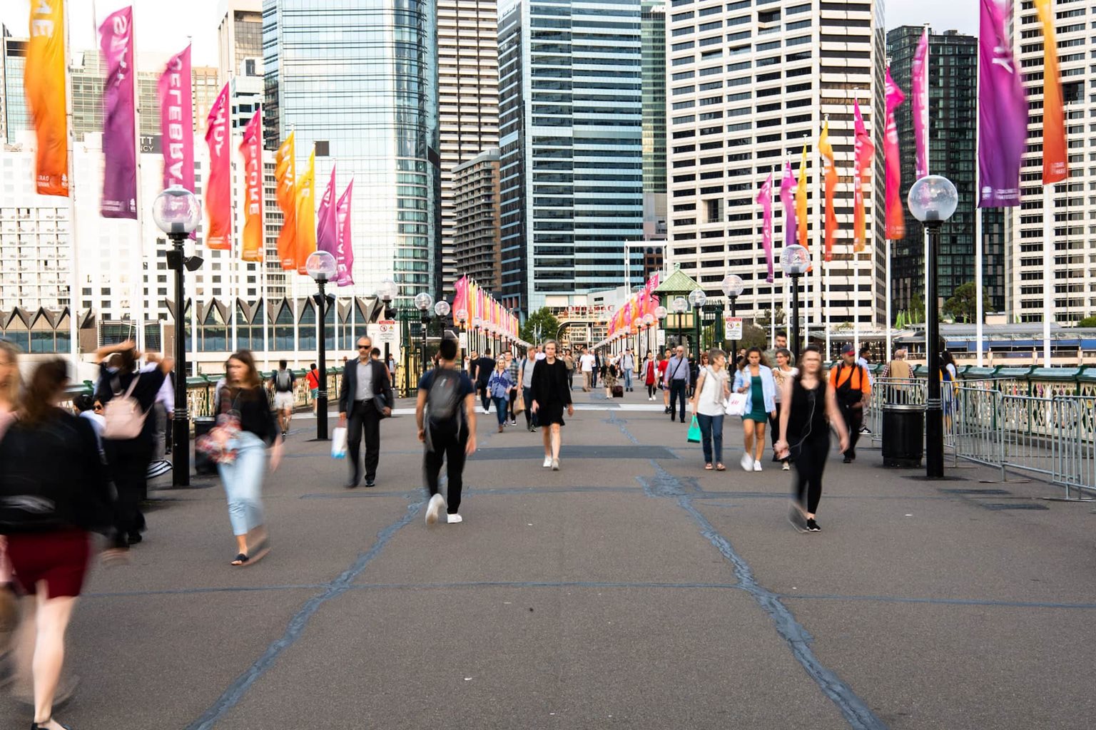 Pyrmont Bridge / Guardian Square | Darling Harbour